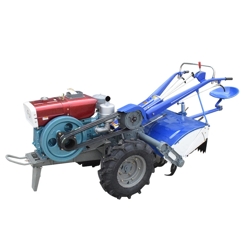 15hp Walk behind Tractor Attachments Cultivator Plants Soil Loosening ...