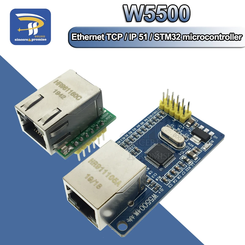 Smart Electronics USR ES1 SPI To LAN W5500 Ethernet Network Module Hardware TCP / IP 51/STM32 ...