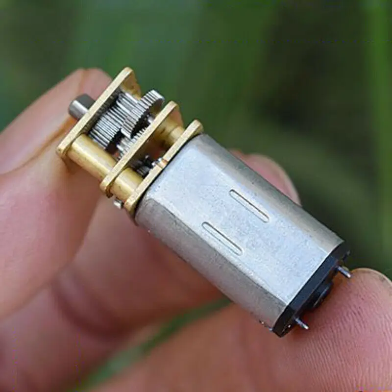 Dc 5V-12V Micro N30 Full Metal Gearbox Gear Motor 9V 30 Fordulat / Perc ...