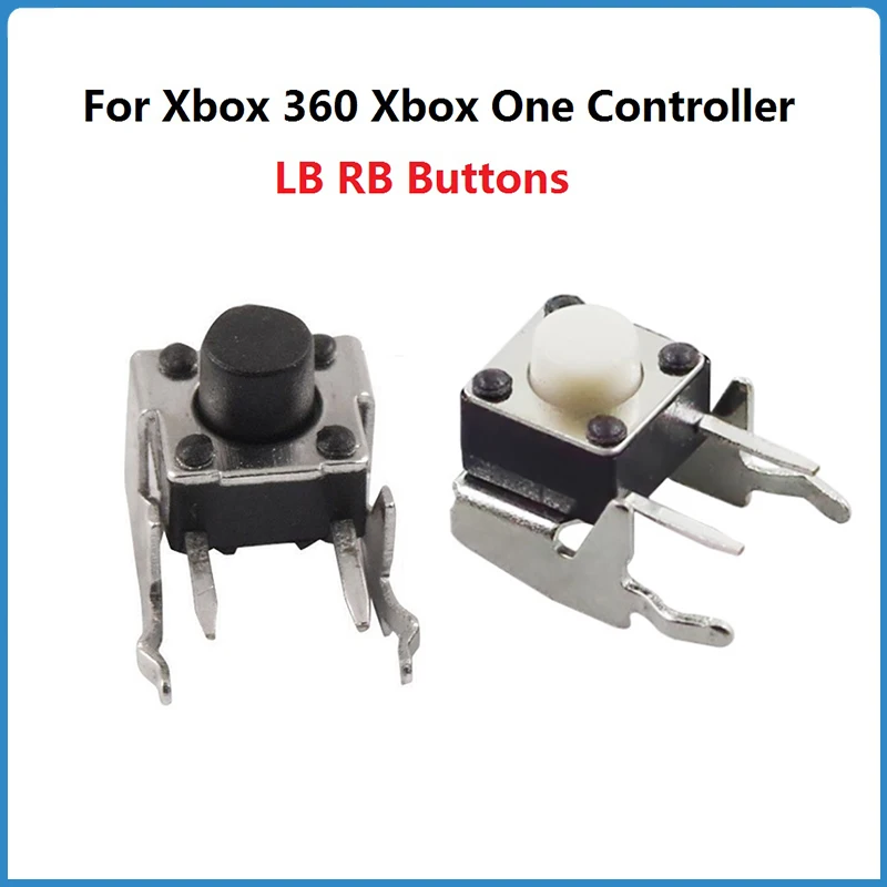 10Pcs/Lot For Xbox 360 Xbox One Controller Rb Lb Buttons Replacement ...