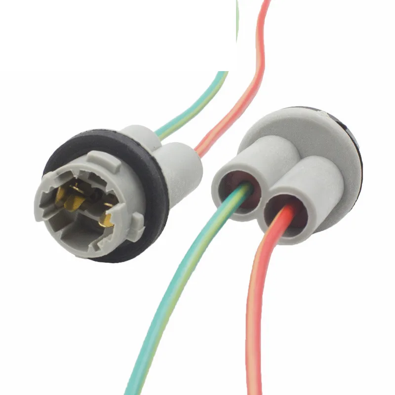 4 Pcs T10 W5W LED Light Wire Harness holder Connector t10 led Extension ...