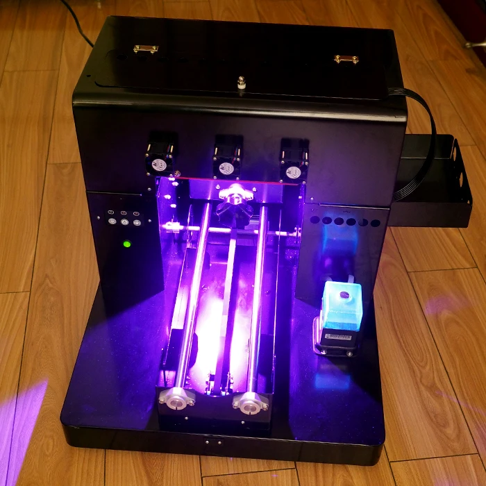 Uv Printer A4 Uv Flatbed Printer With Rip Software For Pen Phone Cover ...