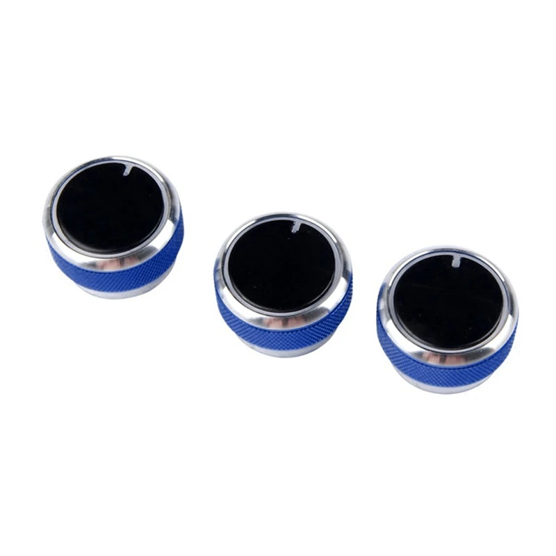 3Pcs Car Air Conditioning Push Button Switch For Ford Focus Blue|Air ...