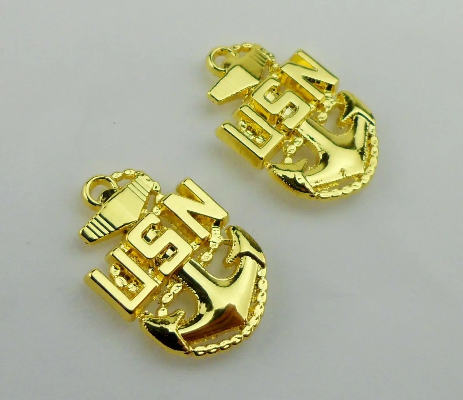 Navy Officer Khaki Collar Pins