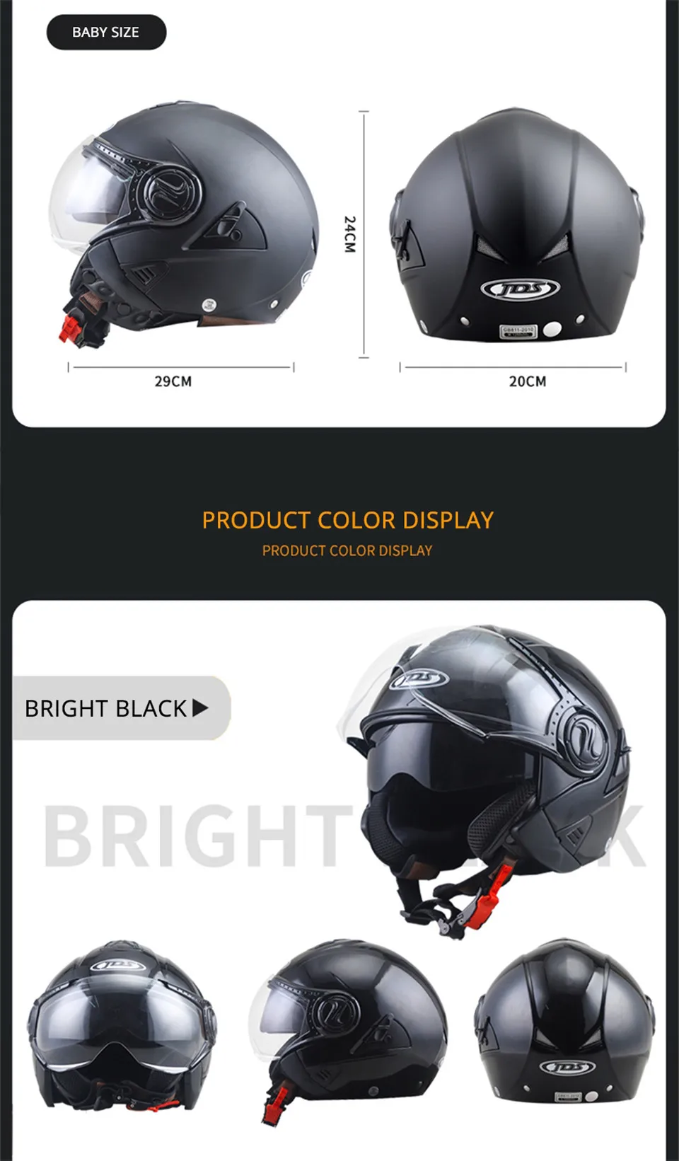 Chopper Moto Retro Crash Helmets - AliWheels