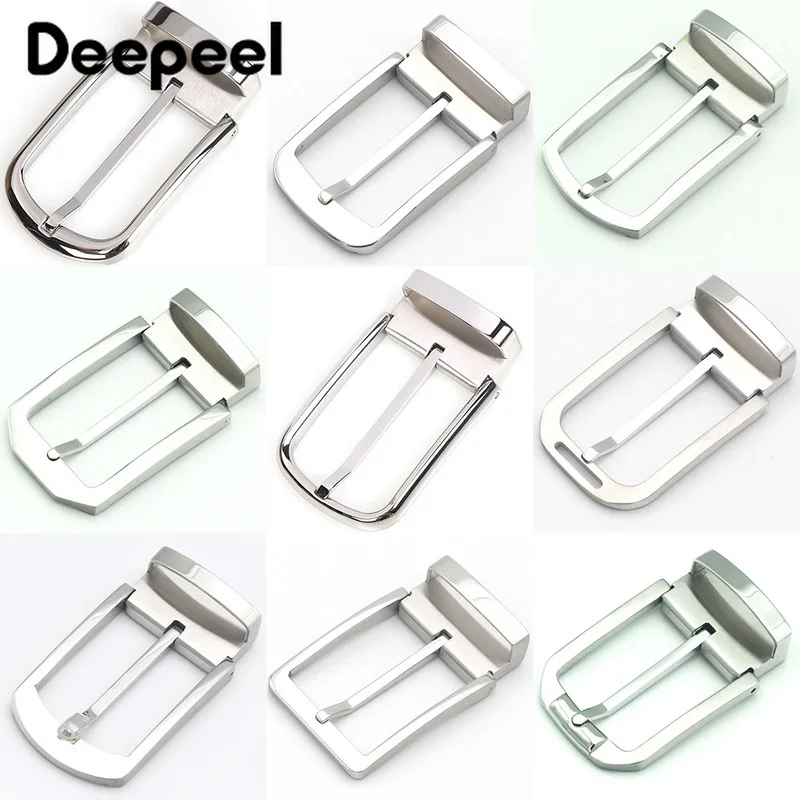 Deepeel 1pcs 35mm Men's High end Stainless Steel Belt Buckle Brand Pin ...