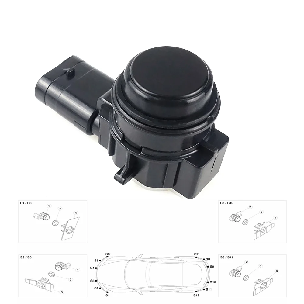 Pdc Parking Sensor For Bmw F20 F21 F30 F31 F32 F34 F80 F82 Facelift 70s ...