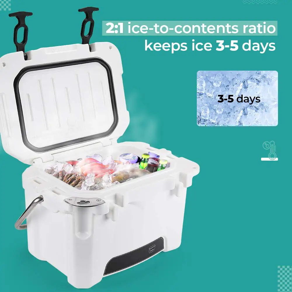 UTV 11 Qt Under Passenger Seat Cooler Storage Ice Box for Polaris RZR ...