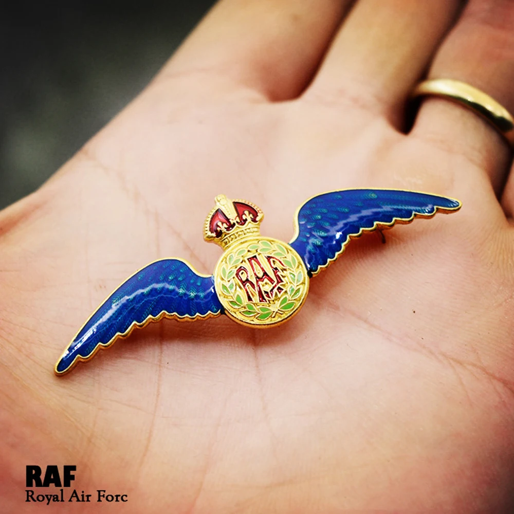 British-RAF-Royal-Air-Force-Medal-Brooch-Aviator-Badge-Pin-Gift ...