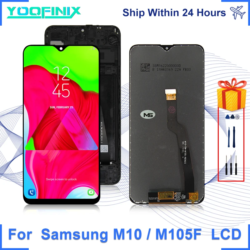 Original For Samsung Galaxy M10 LCD Touch Screen Digitizer Replacement ...