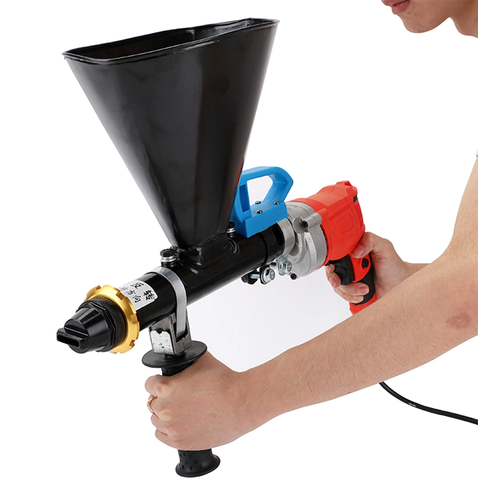 Mortar Pointing Gun Mortar Grout Electric Gun Stainless Steel Grouting ...