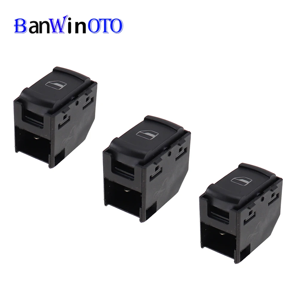 3Pcs-Set-3B0959855-Electric-Side-Window-Switch-Button-For-VW-Volkswagen ...