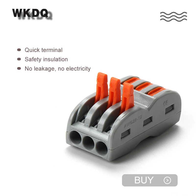 Other Wire & Cable Connectors 20Pcs Fast wire Connectors Compact Wiring ...