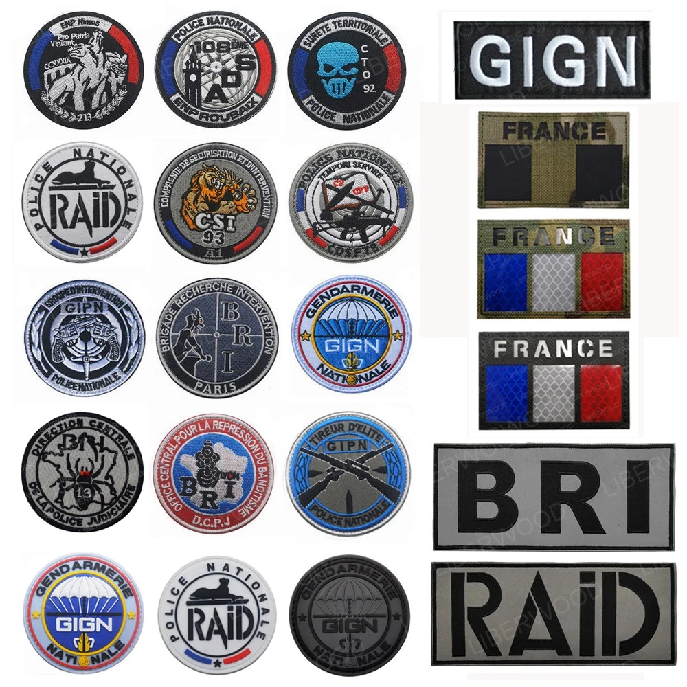 Military Army Ir Patch Gign Gendarmerie Nationale French Police Special ...