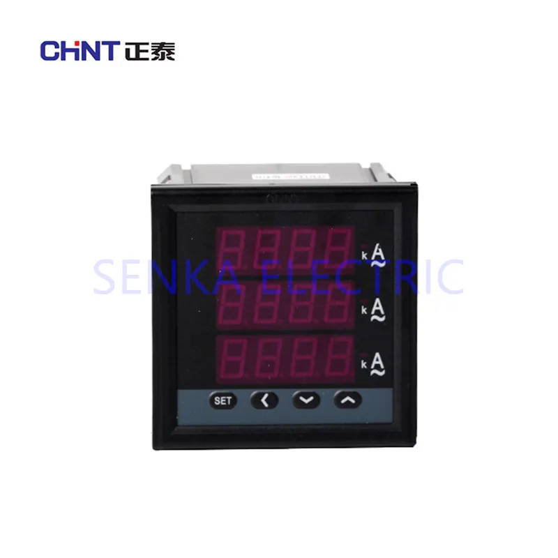 Chint Three Phase Led Display Digital Ammeter Current Panel Meter Pa666 ...