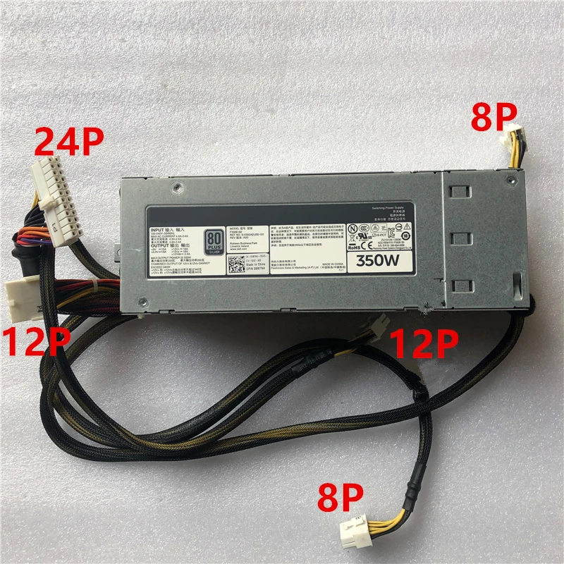 KKY3X Dell T320 PSU T420 Power Distribution Board Withcables Kit 750w 2