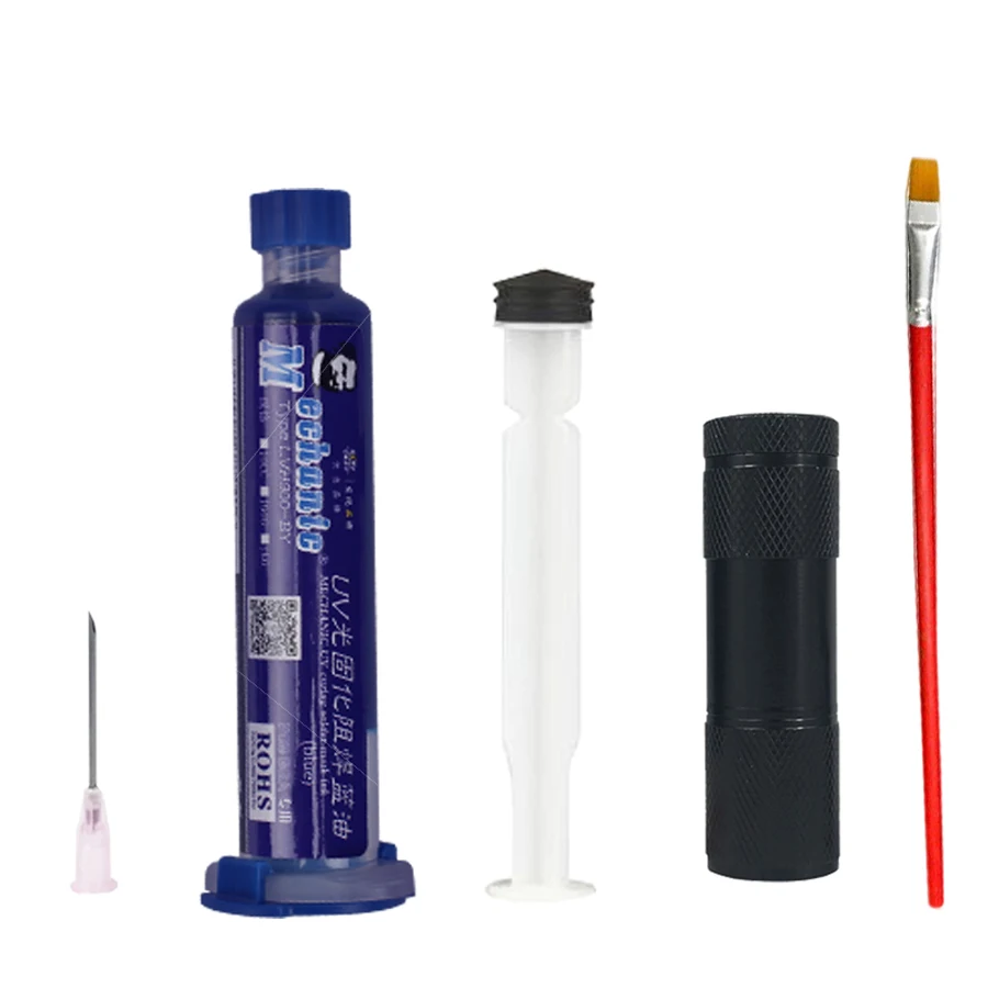 MECHANIC UV Curing Solder Mask Ink Black/Blue/Green/Red/Yellow/White ...