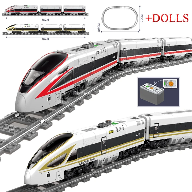 Brick Train Motor Building Blocks Bricks Build Electric, 40% OFF