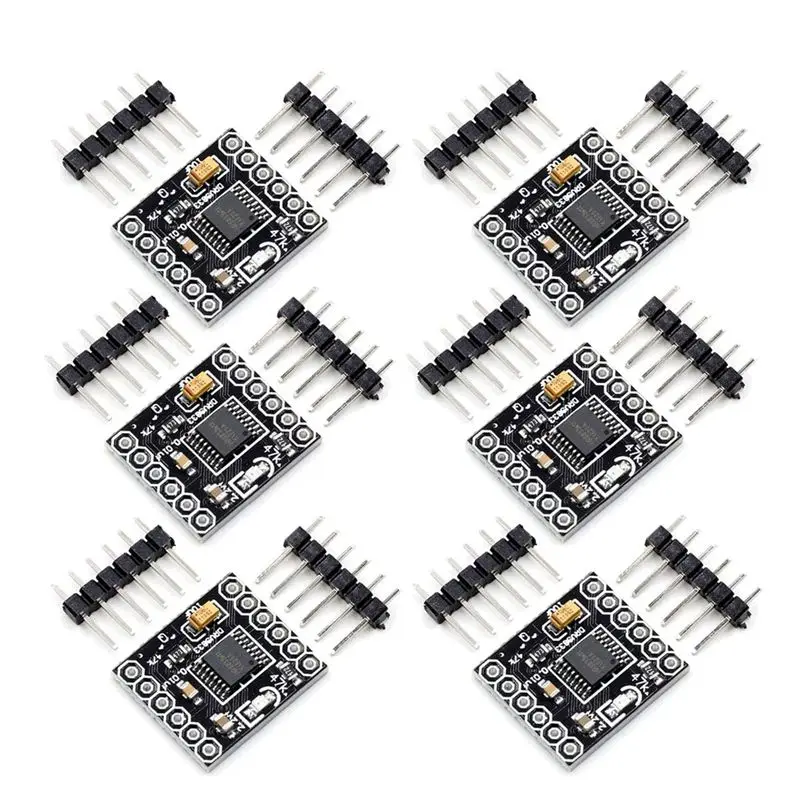 6Pcs DRV8833 2 Channel Motor Driver Module 1.5A 3V-10V H-Bridge 4-Wire ...