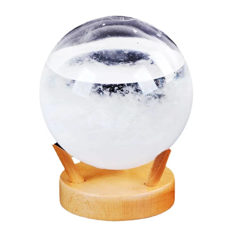 Barometer Weather Transparent Storm Glass Ball Forecast Predictor ...