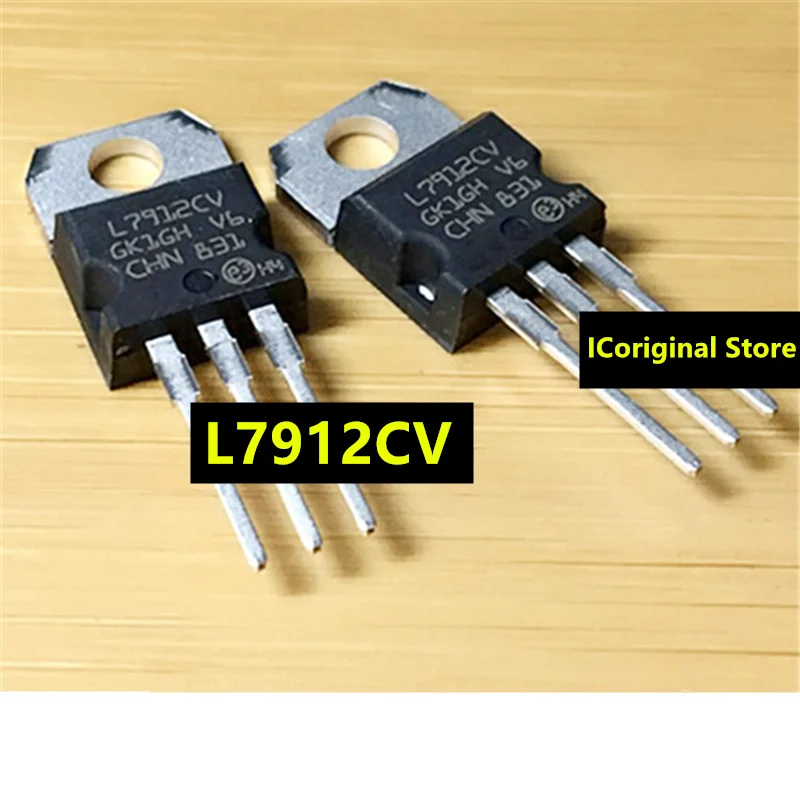 10pcs-Original-chip-L7912CV-TO-220-12V-Three-terminal-voltage-regulator ...