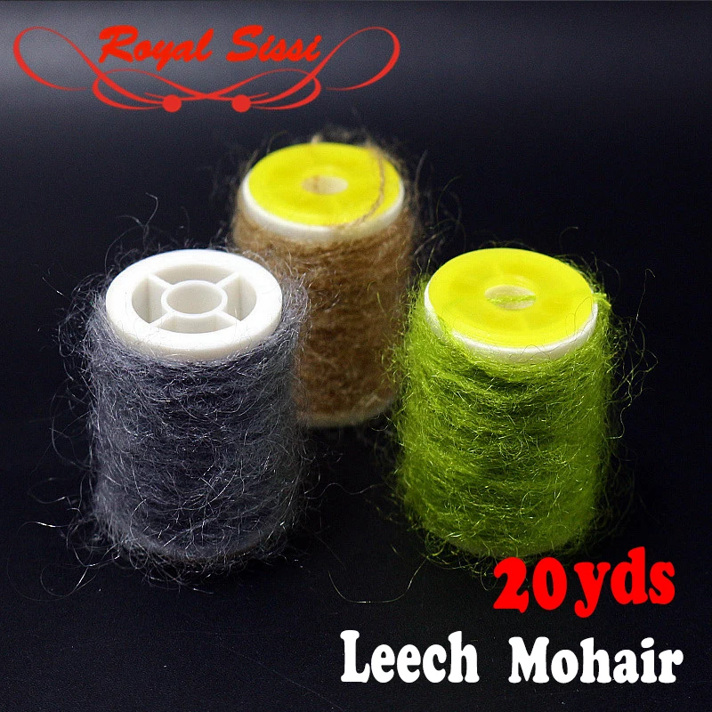 Royal Sissi 10 optional colors leech mohair yarn long angora hair ...