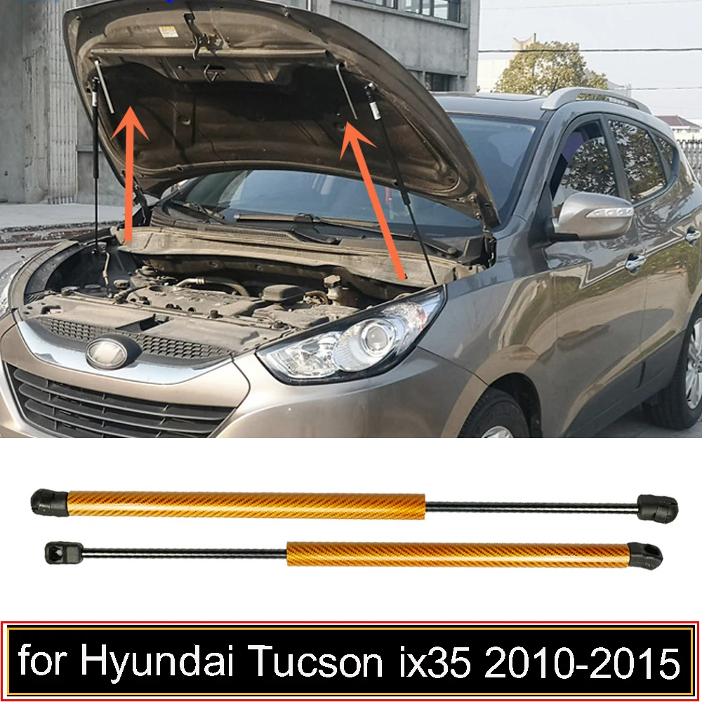 For Hyundai Tucson Ix Ix35 2010-2015 Front Hood Bonnet Modify Gas ...