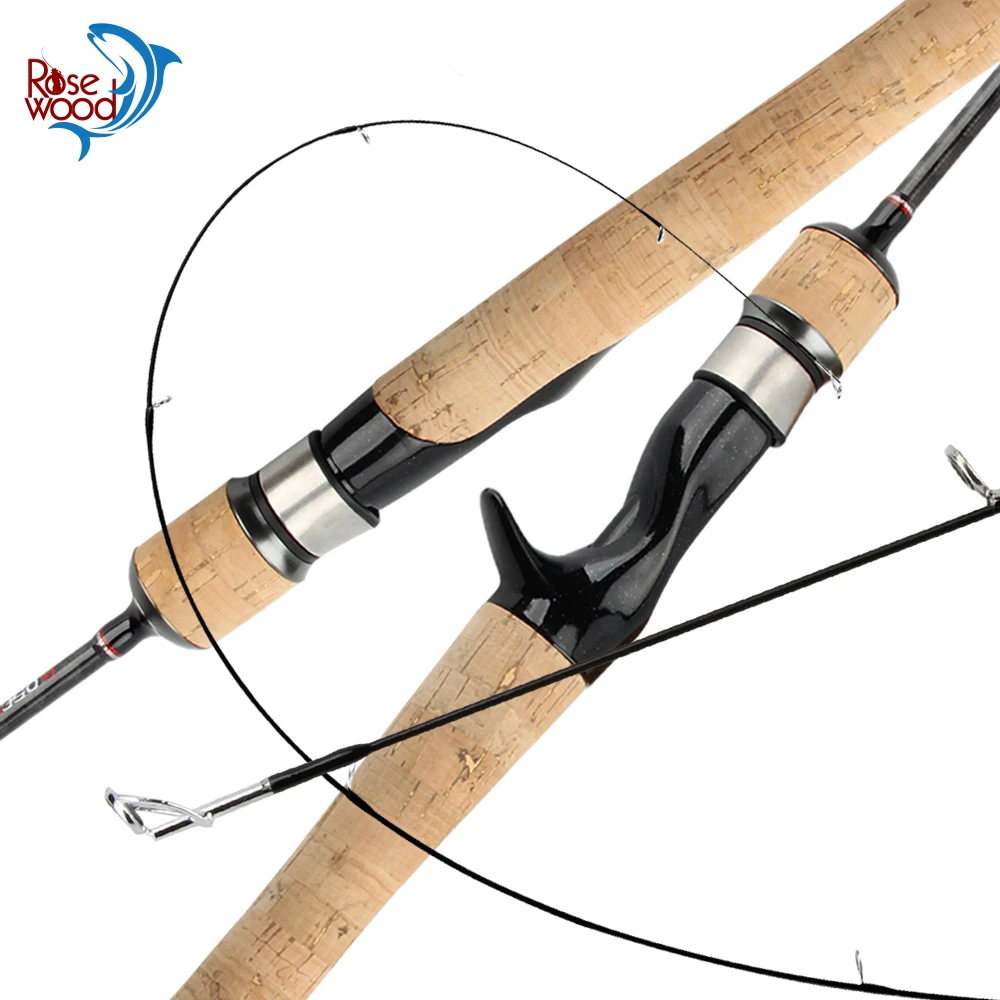 Rosewood Solid Tip High Carbon Super Soft Ultralight Fishing Rods 1.5m ...