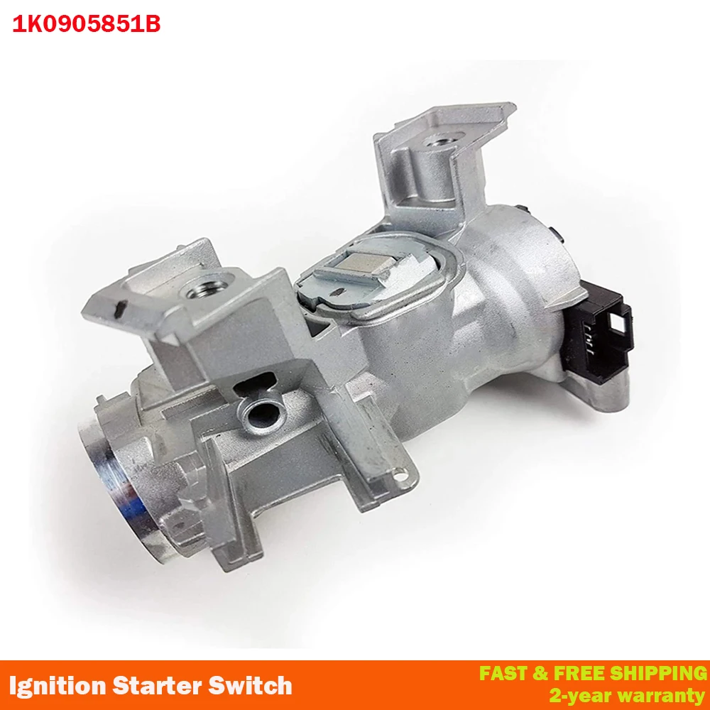 1K0905851B-Ignition-Starter-Switch-Steering-Lock-For-Golf-5-MK5-MK6 ...