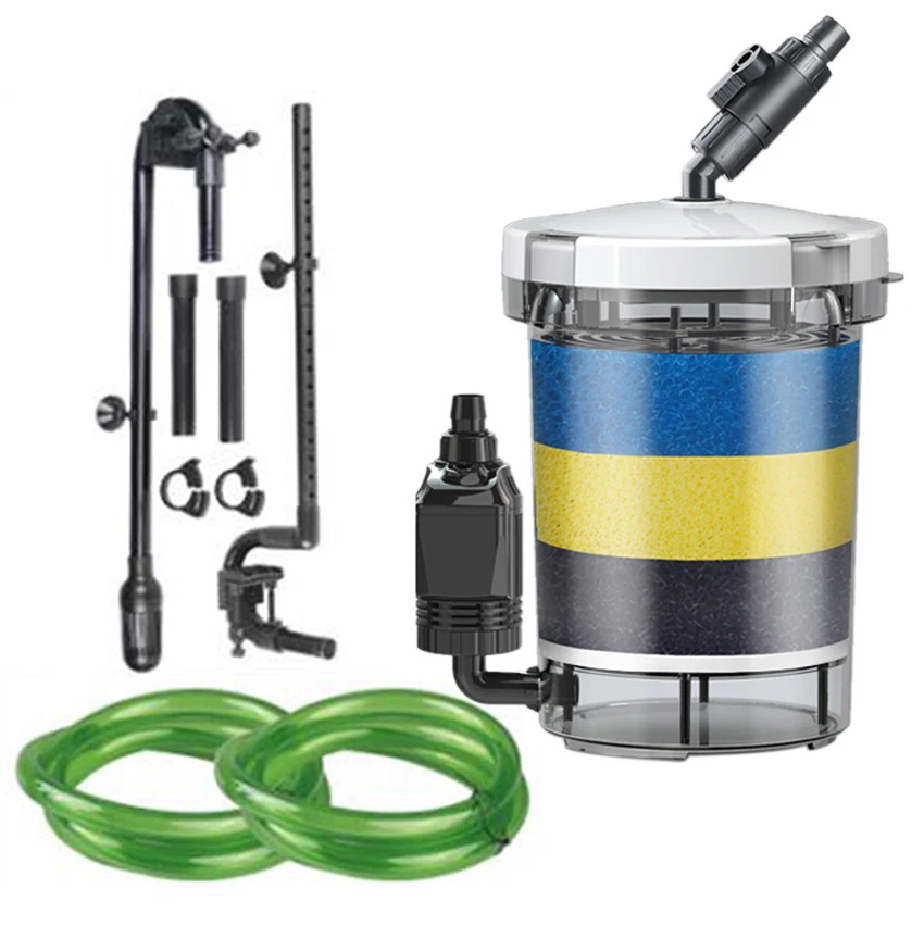 SUNSUN filtro de acuario blanco HW604B/EW604B transparente, aplicable a ...