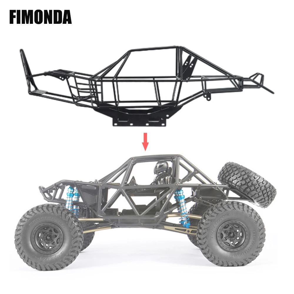 Metal Roll Cage Assembly Full Tube Frame Chassis for 1/10 RC Crawler ...
