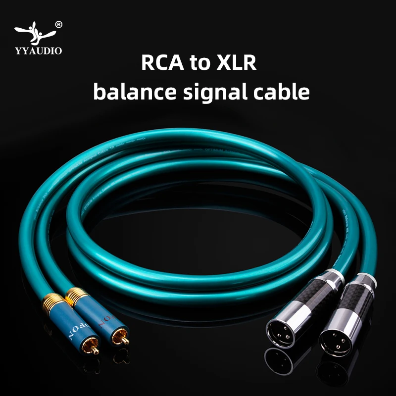 Yyaudio Ortofon N8 Hifi Rca To Xlr Cable Pure Occ High Quality 2 Xlr ...