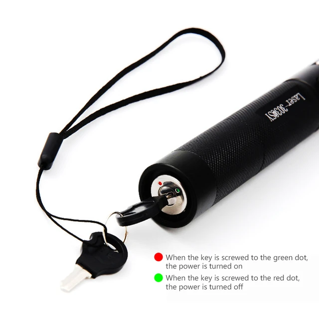 Green Laser Pointer With Key