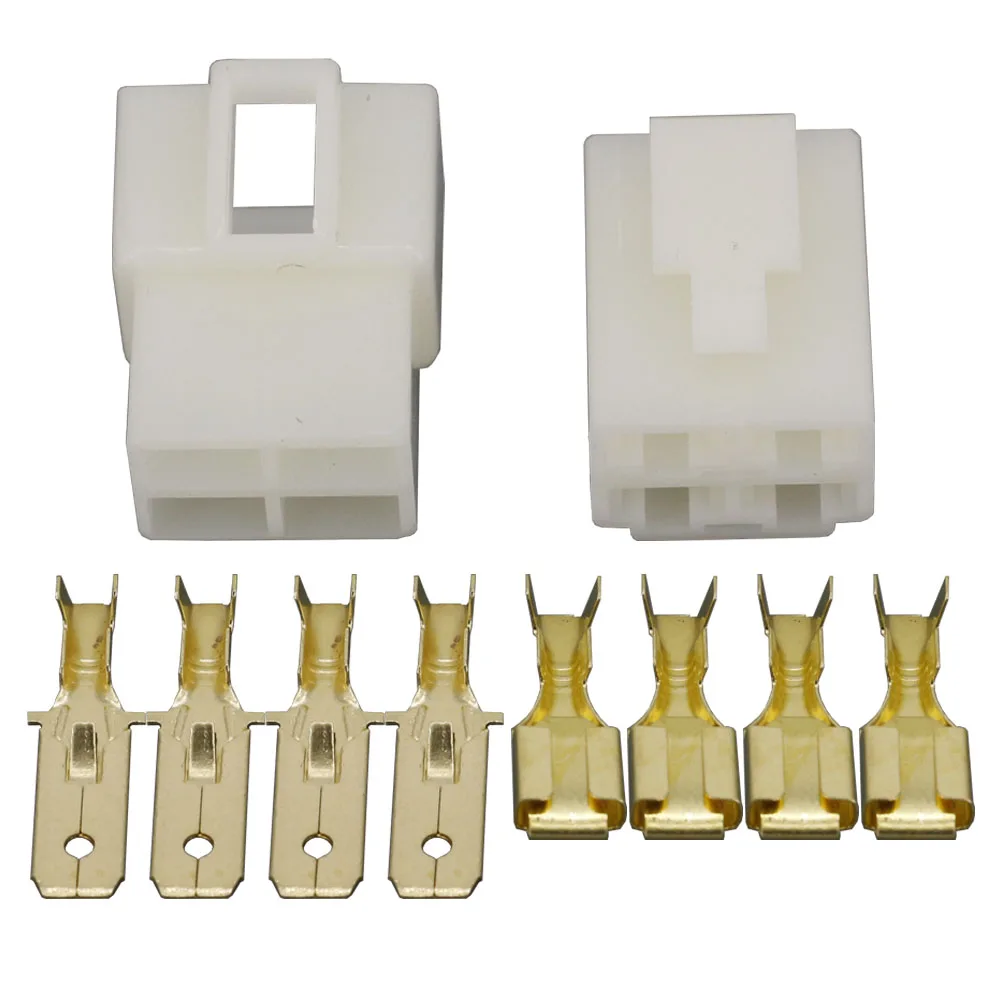 6.3 Series All New 4 Pin DJ7041 6.3 11/21 ABS Plastic Electrical Wire ...