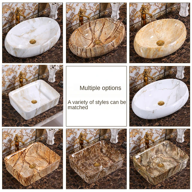 Marble Shampoo Faucet