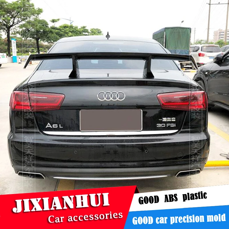 For Audi A6 Sedan Universal TF Spoiler 2006 2018 Audi A7 A8 Spoiler ABS ...
