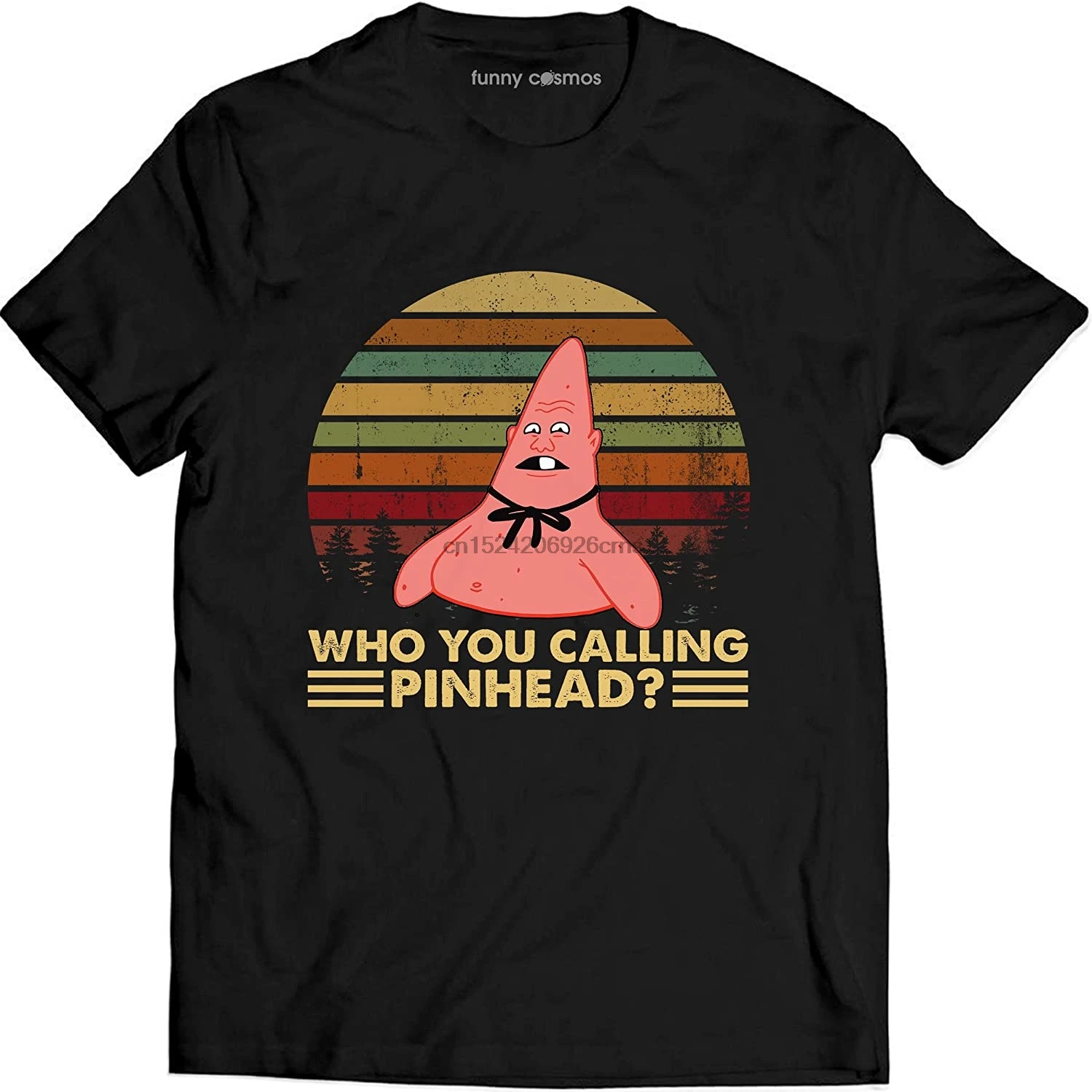 Patrick Star Who You Callin Pinhead