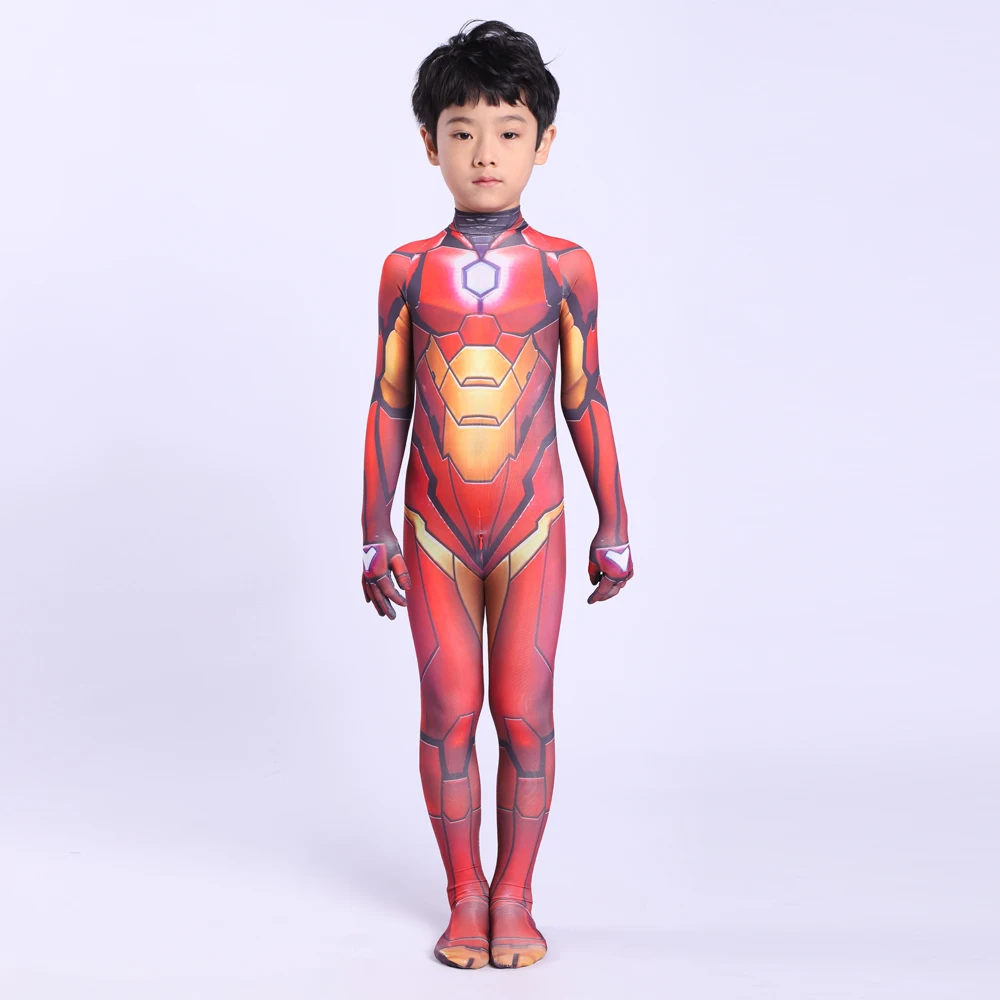 IronMan Superhero Cosplay Costume For Kids - AllCosplay.com