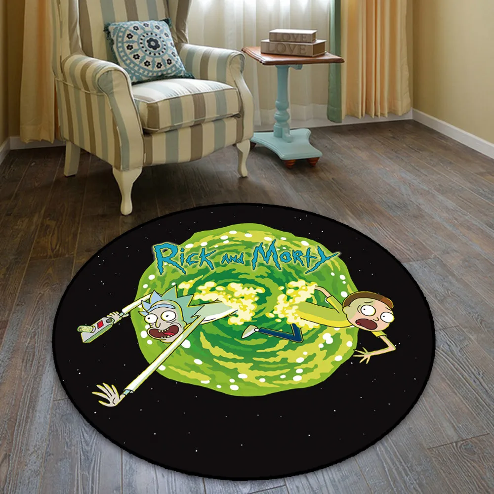 Home & Living Infrared Rick & Morty Area Rugs Rugs etna.com.pe