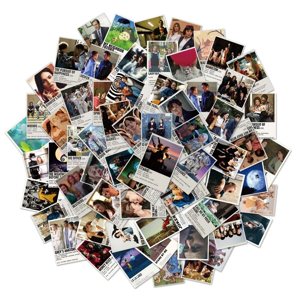 64Pcs-TV-Series-Collection-Movie-Stickers-Pack-Fans-Favorite-Character ...