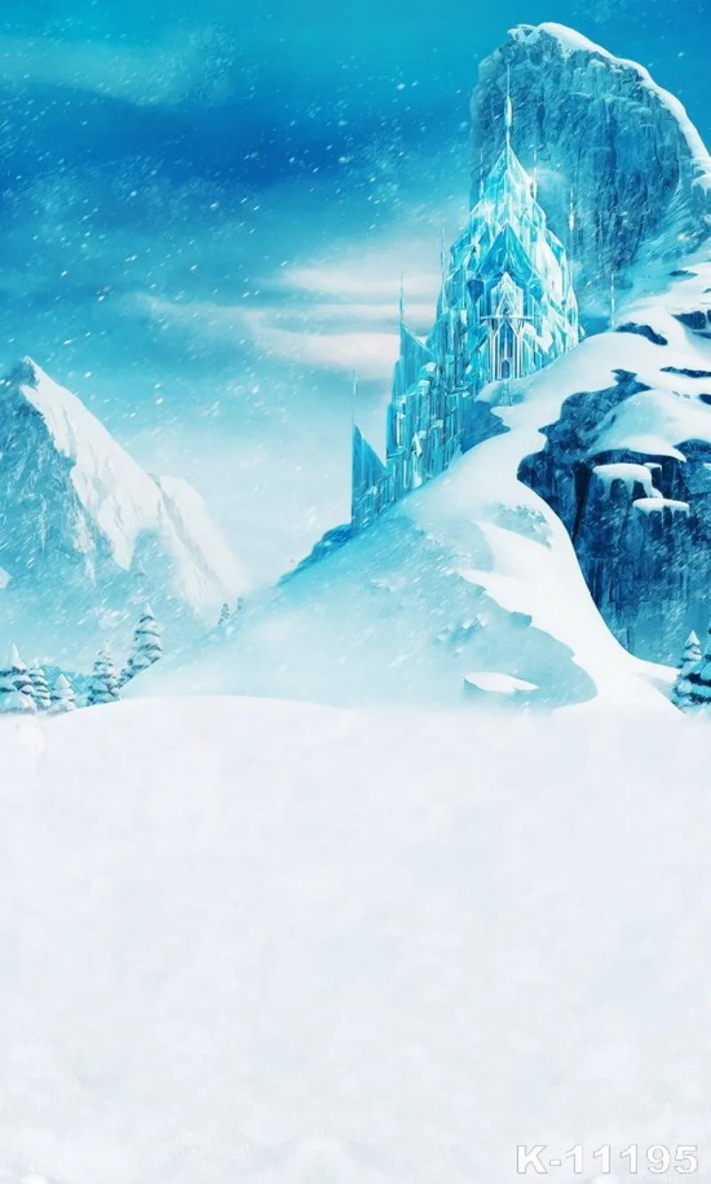 Frozen Ice Castle Wallpaper