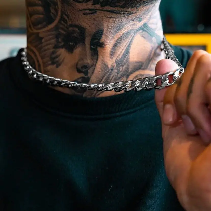 Chunky Chain Necklace Men | Thick Chain Necklace Men | Thick Fashion ...