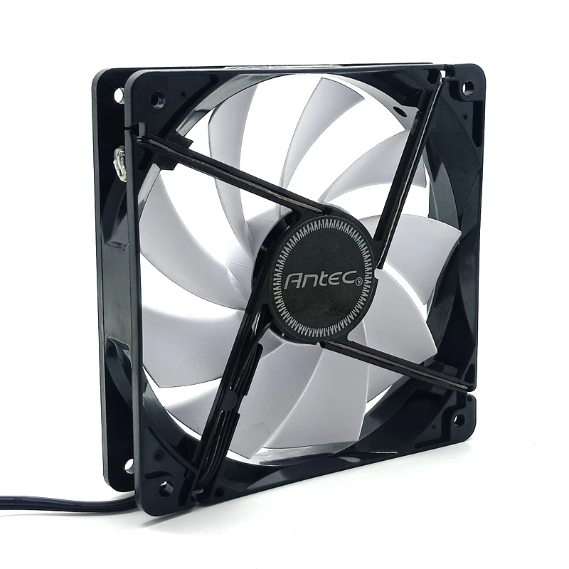 Chassis Cooling Fan Water-cooled Fan Ultra-quiet RGB Blue Light 12cm ...