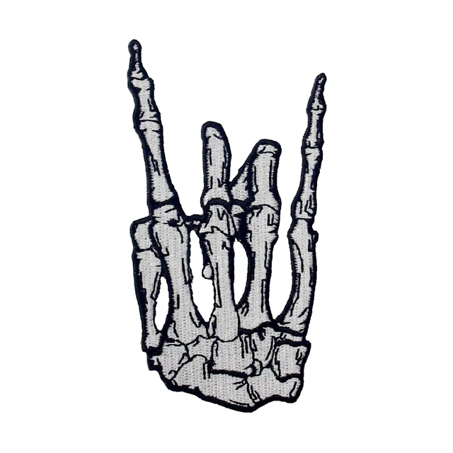 Skeleton Rock Hand Sign