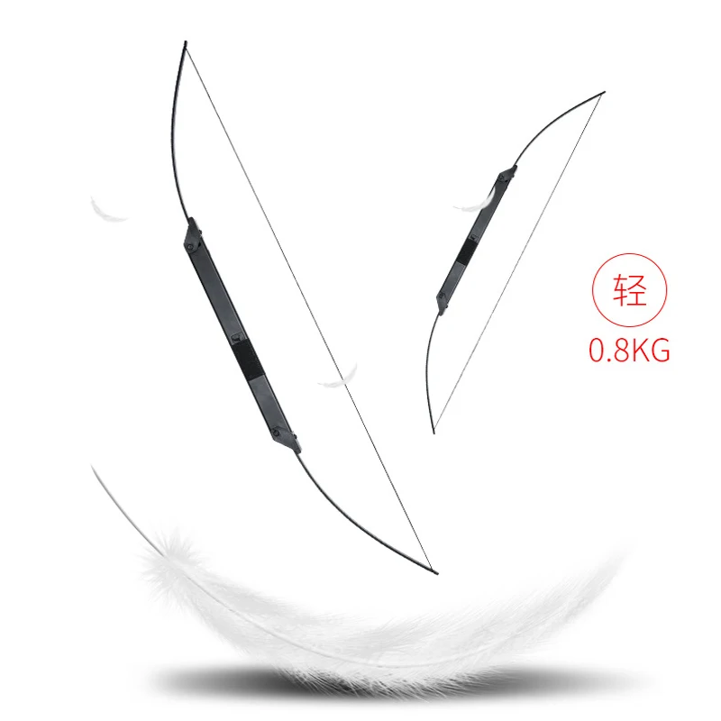 30-50-Pounds-55-Inches-Archery-Folding-Bow-Recurve-Barb-Black-Portable ...