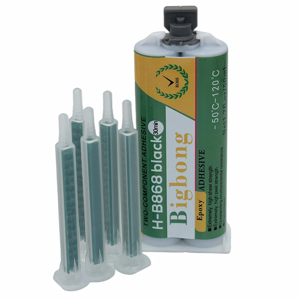 50ml-Black-AB-Glues-1-1-Epoxy-Adhesives-Glue-High-Temperature-Resin ...