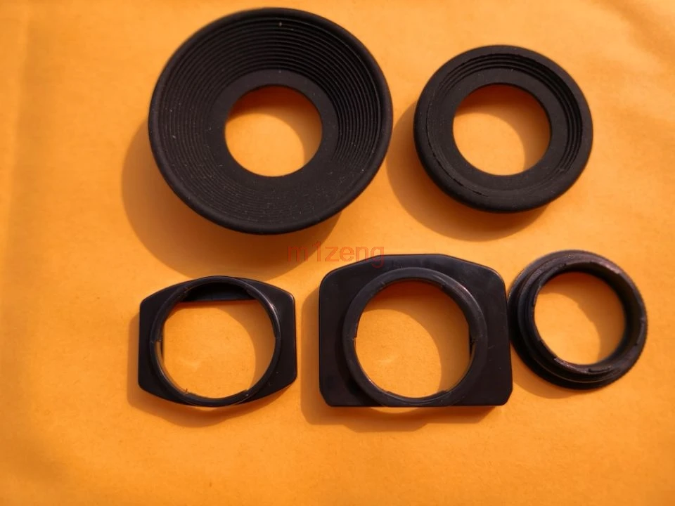5 in 1 Rubber eyecup Eyepiece Eye Cup Viewfinder Replace EF EB EC EG DK ...