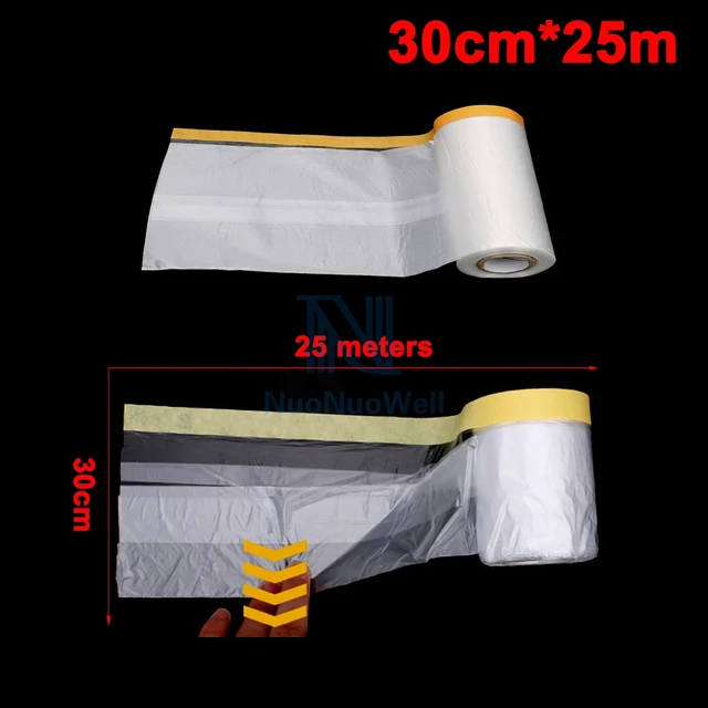Oil Painting Masking Film Tape Furniture Car Protect Cover Plastic Film ...