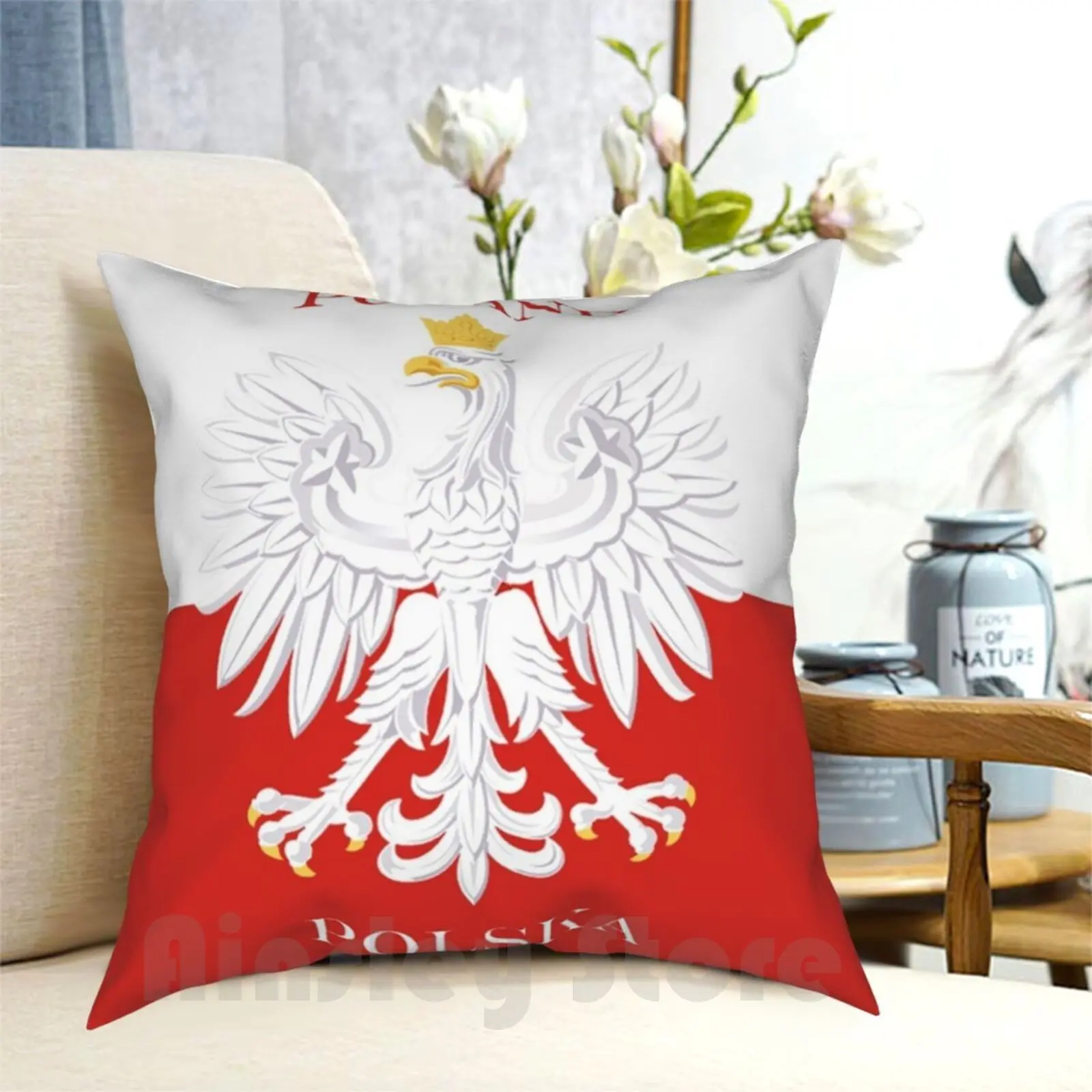 Retro-Polish-Polska-Flag-Pillow-Case-Printed-Home-Soft-Throw-Pillow ...