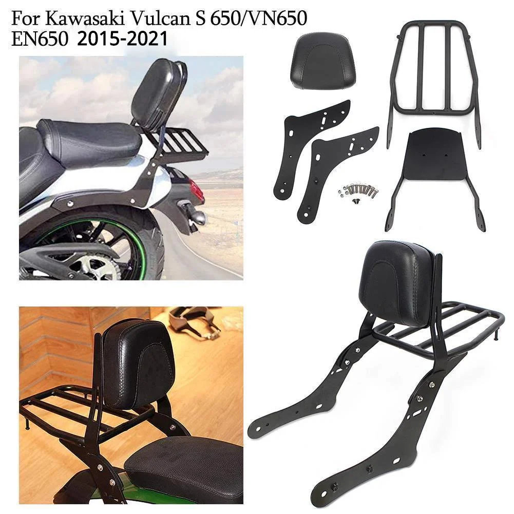 For Kawasaki Vulcan S 650 Luggage Rack Motorcycle Rear Passenger ...